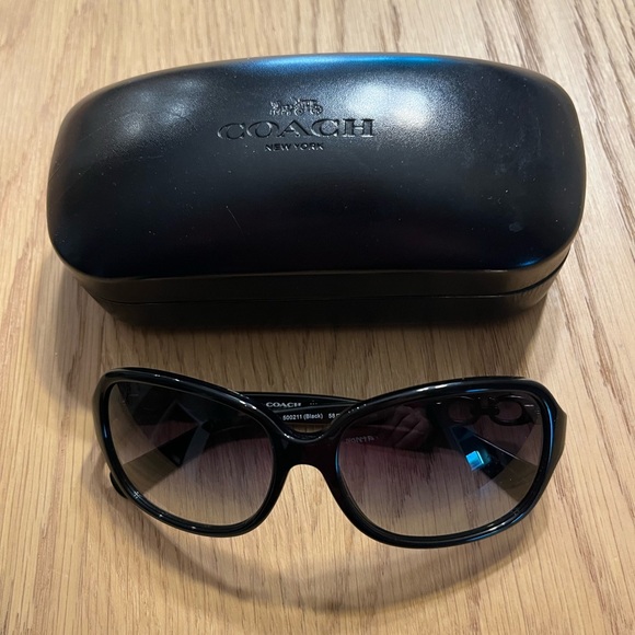 Coach | Accessories | Coach Sunglasses Hc846 L94950211 Blacksize 5816 ...
